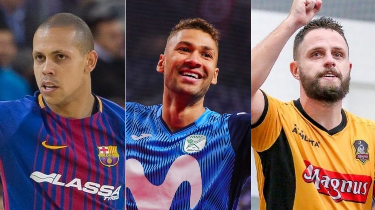 Ferrão, Pito e Rodrigo vão para a lista de melhores jogadores de futsal ...